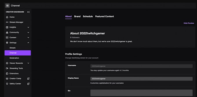 Be your twitch manager twitch affiliate twitch promotion viewers by ...