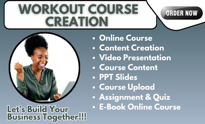 Create fitness coaching course, bodybuilding, muscle building, gym ...