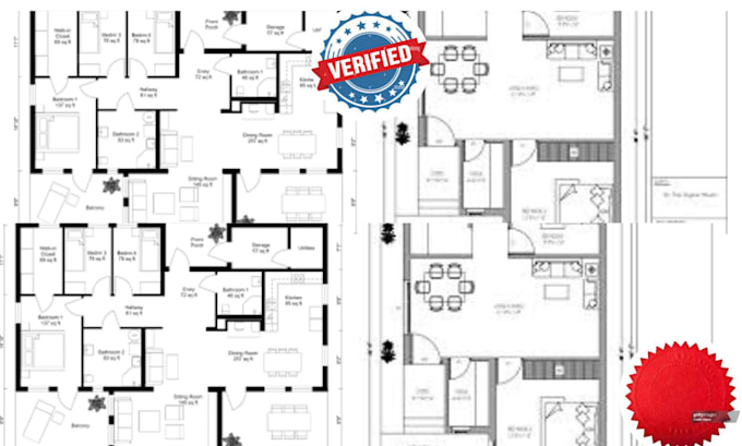 Pe stamp, architectural stamp, city permit and 2d floor plan by William ...