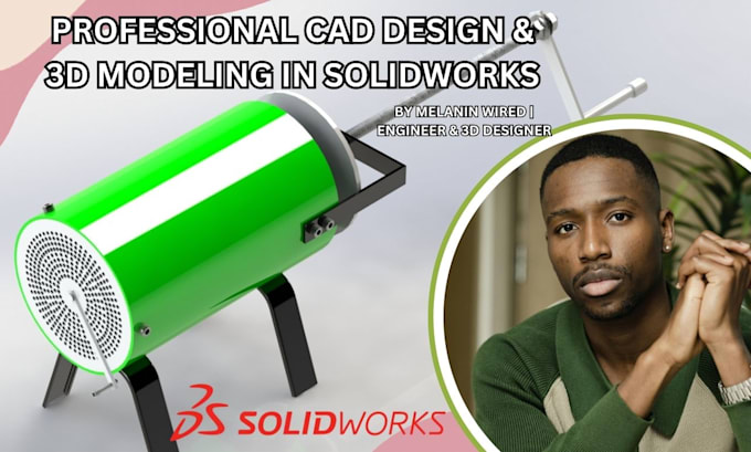 Provide cad design and 3d printing ready models in solidworks by ...
