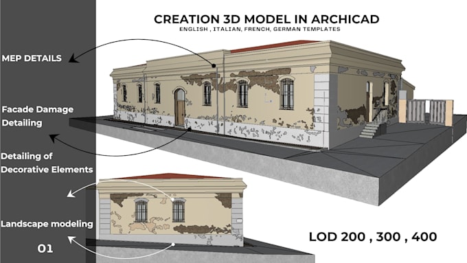 Create 3d models from point cloud in archicad by Janeklen | Fiverr