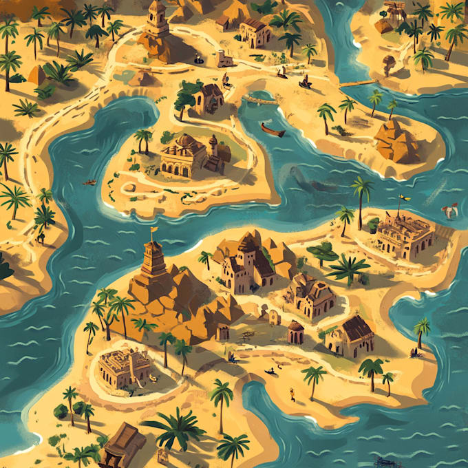 Make your fantasy maps by Nikelie | Fiverr
