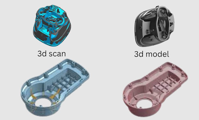 Do reverse engineering services for 3d cad modeling from scan data by Luffy_0 | Fiverr