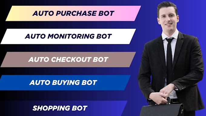 Auto purchase bot, auto checkout bot, target bot, bestbuy bot, monitor bot by Wizebellty | Fiverr