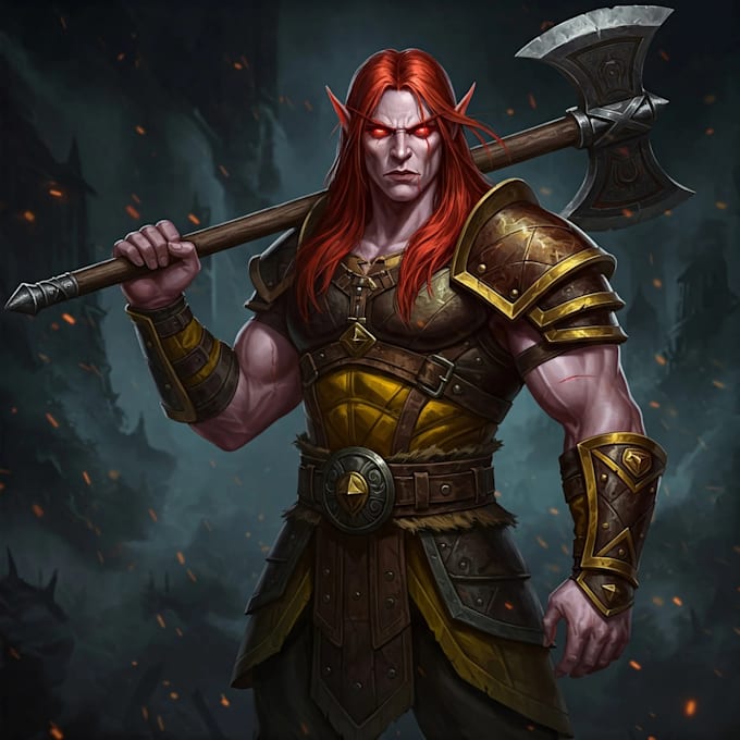 Custom dnd character design for your campaign by Estelaenn | Fiverr