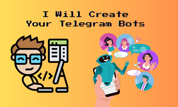 Create your telegram bots with custom features by Tecmeup | Fiverr