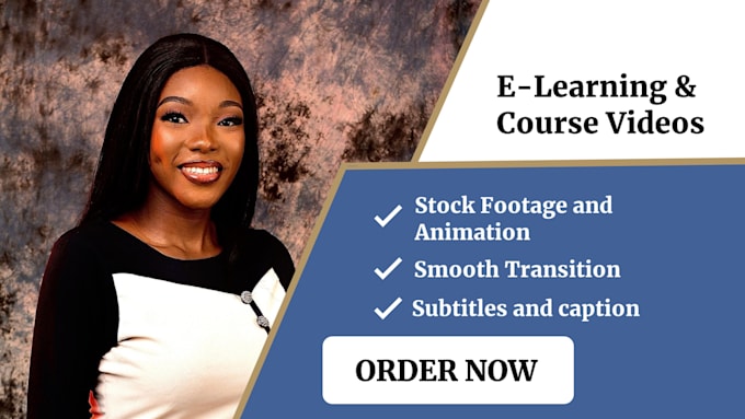Create educational, online course, elearning video by Dotuntex | Fiverr