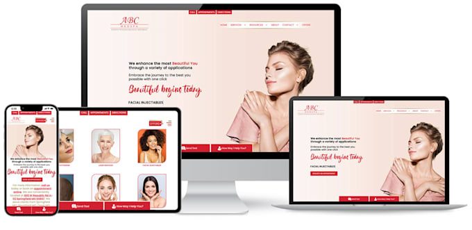 Build a custom aesthetic clinic, skin rejuvenation and botox treatment ...