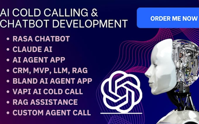 Build ai voice agent, ai cold calling agent vapi, synthflow, retell ai, zapier by Festus_samuel ...