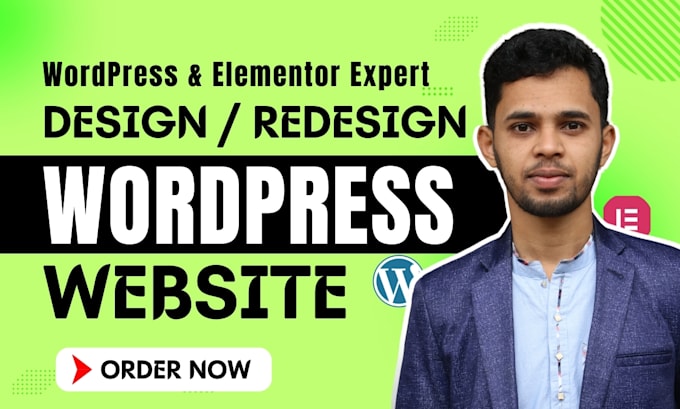 Build, rebuild wordpress website, design, revamp, redesign, wordpress website by Dev_mujahid03 ...