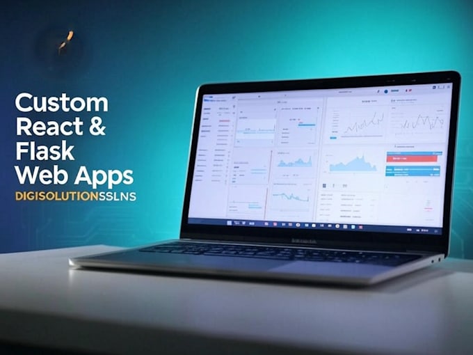 Build a custom react web app with flask backend by Digisolution_s | Fiverr