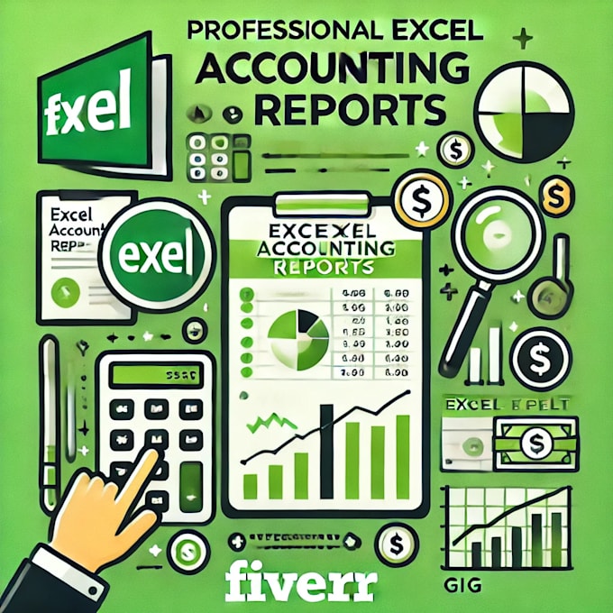Design custom excel sheets for accounting and finance by Mou_ahmad | Fiverr