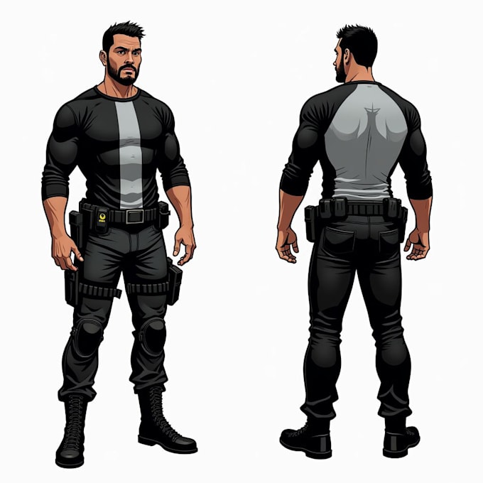 Create a consistent character in multiple angles by Standupvisuals ...