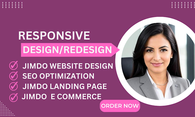 Design and redesign fully responsive jimdo website and blog by Laura_goodwill | Fiverr