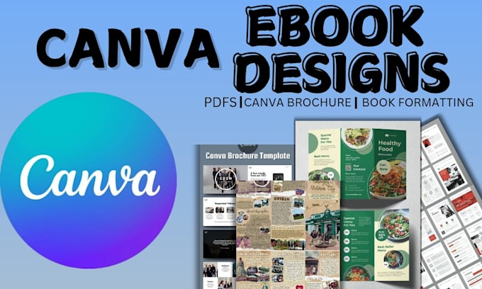 Design canva ebook formatting canva document pdf presentation brochure ...