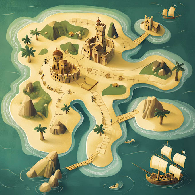 Create fantasy maps of world, region for your rpg game by Karistyler ...