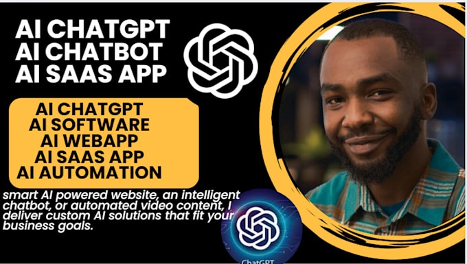 Make Ai Saas App Ai Chatgpt Ai Chatbot Ai Agent Web App Integration Ai