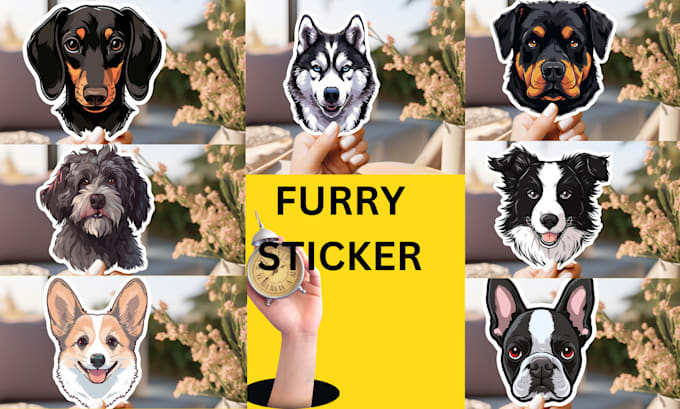 Do simple furry sticker by Ember_fur | Fiverr