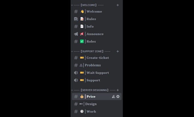 Design your perfect discord server by Robert_glg | Fiverr