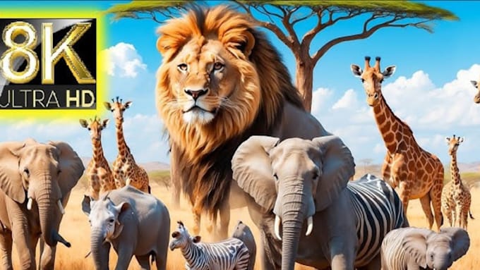 Edit wild animal, fight animal documentary video for youtube by ...