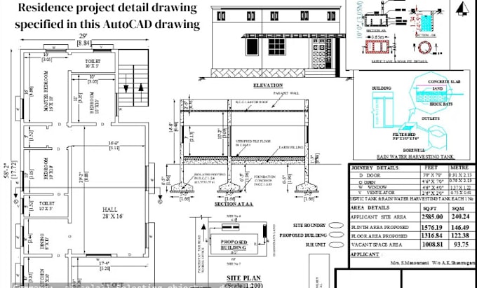 Draw 2d floor plans and architectural blueprints in autocad by Eric ...
