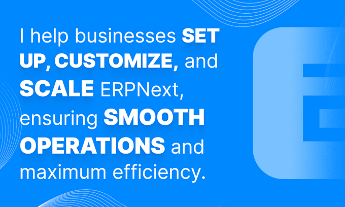 Provide erpnext custom implementation and workflow automation by Solviostech | Fiverr