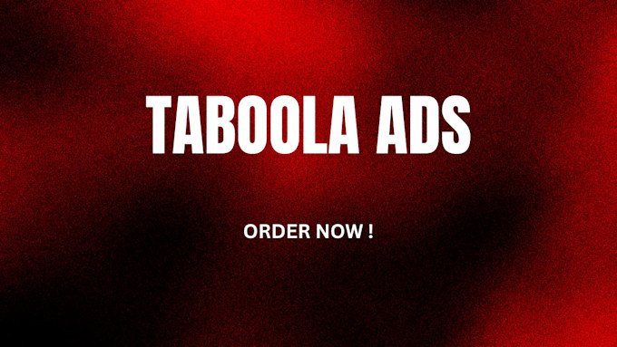 Do native taboola ads for you by Vic_drake | Fiverr