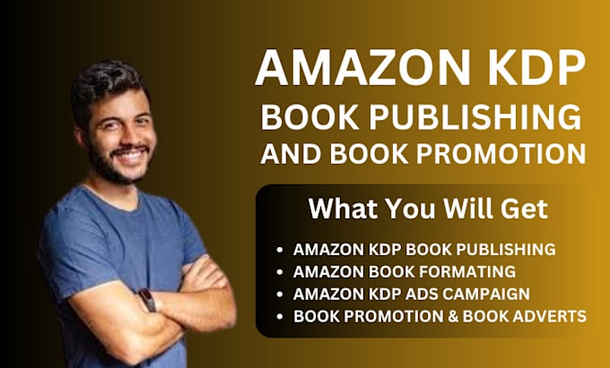 Publish your book on amazon kdp by Joyweb01 | Fiverr
