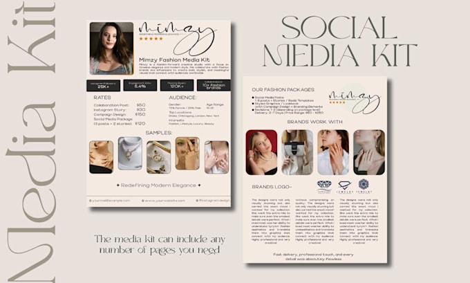 Design one sheet, press kit, media kit, epk by Mohuaaktermim24 | Fiverr