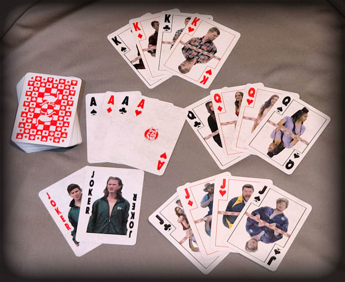 Create a custom designed playing cards, digital design only by ...