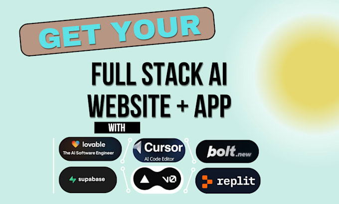 Build web app using lovable cursor ai supabase in 24 hrs by Jamie_flinch | Fiverr