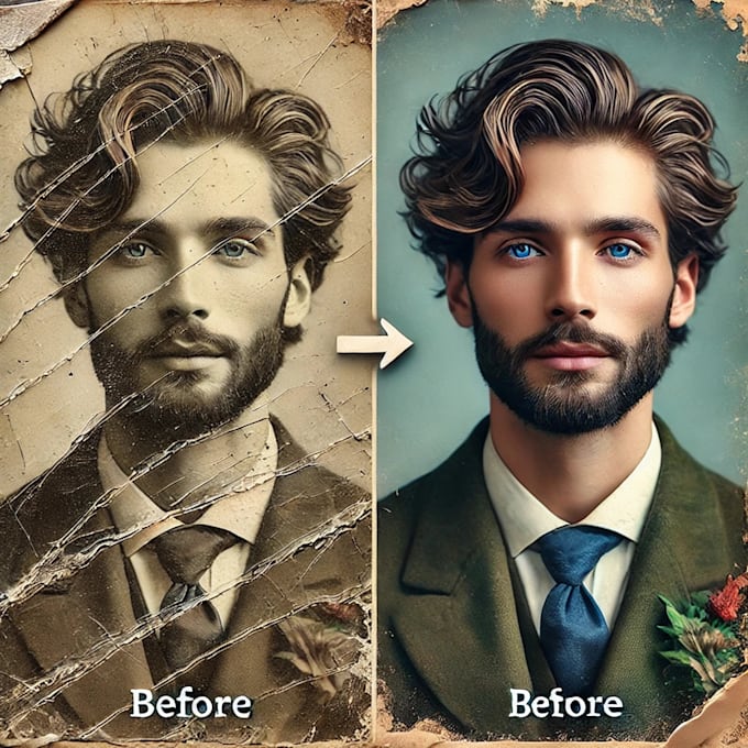 Restore old photos, photo restoration and colorize by Anar999 | Fiverr