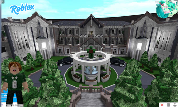 Model custom roblox building, roblox house model 3d assets by ...