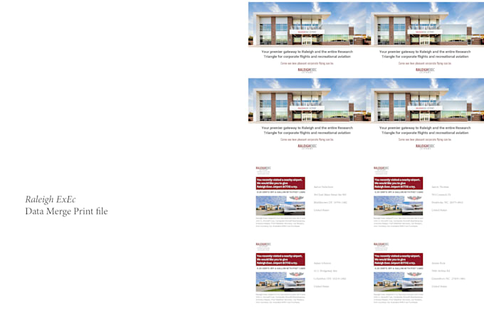 Do data merge mail merge and logo designs for your business by ...