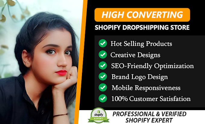 Design profitable shopify website, shopify store design or dropshipping store by Krn_07 | Fiverr