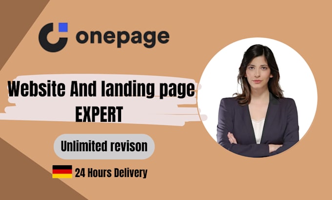 Onepage io website redesign onepage io landing page redesign onepage io expert by Hanswerner01 ...