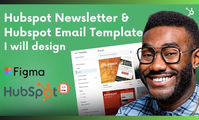 Design hubspot email template newsletter for hubspot email automation ...