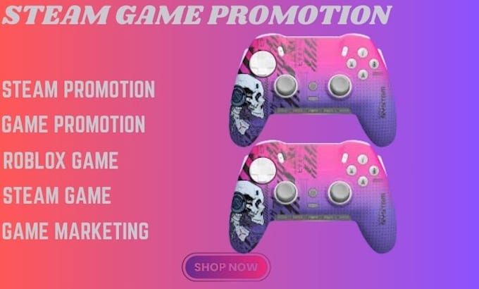 Do steam promotion roblox game steam game game marketing by Bayoecom ...