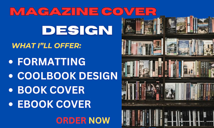 Magazine cover design digital product mockup layout ecover flyer logo print ad by Oladipojoseph ...