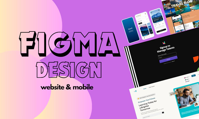 Do website design,figma website design , website ui ux, mobile app designs by Figma_artisan | Fiverr