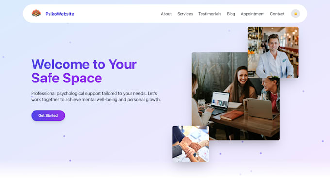 Develop a modern responsive website using react vite and tailwind css ...