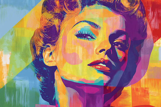 Draw a pop art portrait for you by Joynisherry | Fiverr