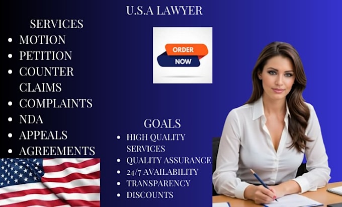 Draft and review a legal motion by Atty_iris | Fiverr