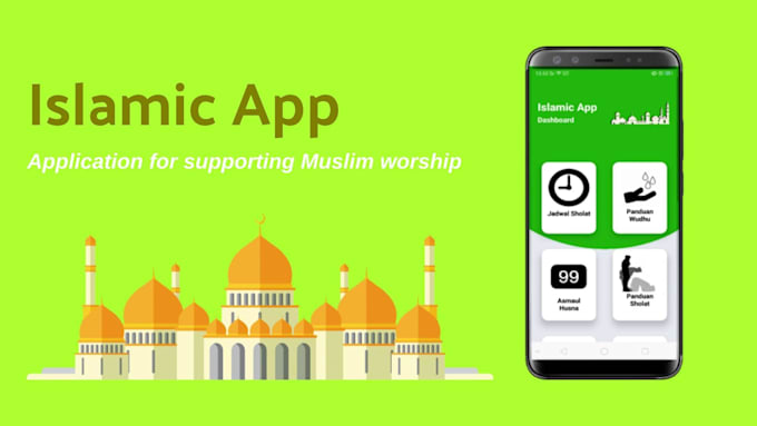 Develop muslim prayer time al quran app, dua app, islamic app by ...