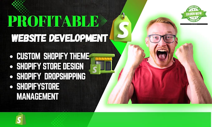 Design a profitable shopify website,shopify dropshipping or shopify store design by Adesote_john ...