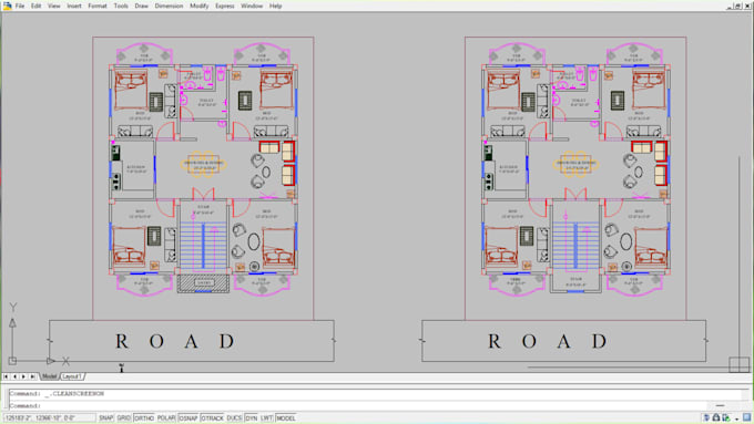 Do artchitectural 2d floor plan drawing in autocad by Masum1774 | Fiverr