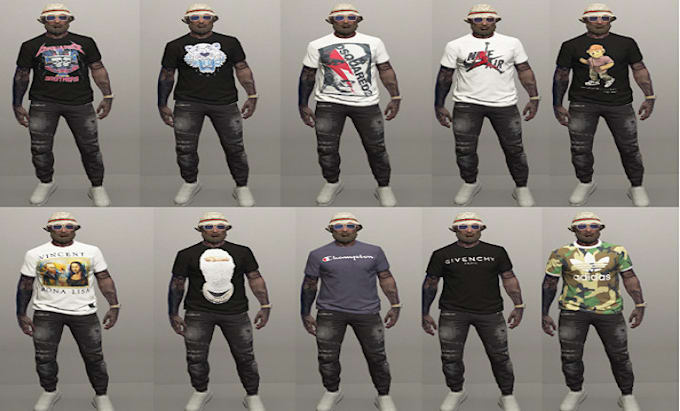 Create fivem gang vest ,fivem armor ,fivem gang clothing ,ped clothing ...