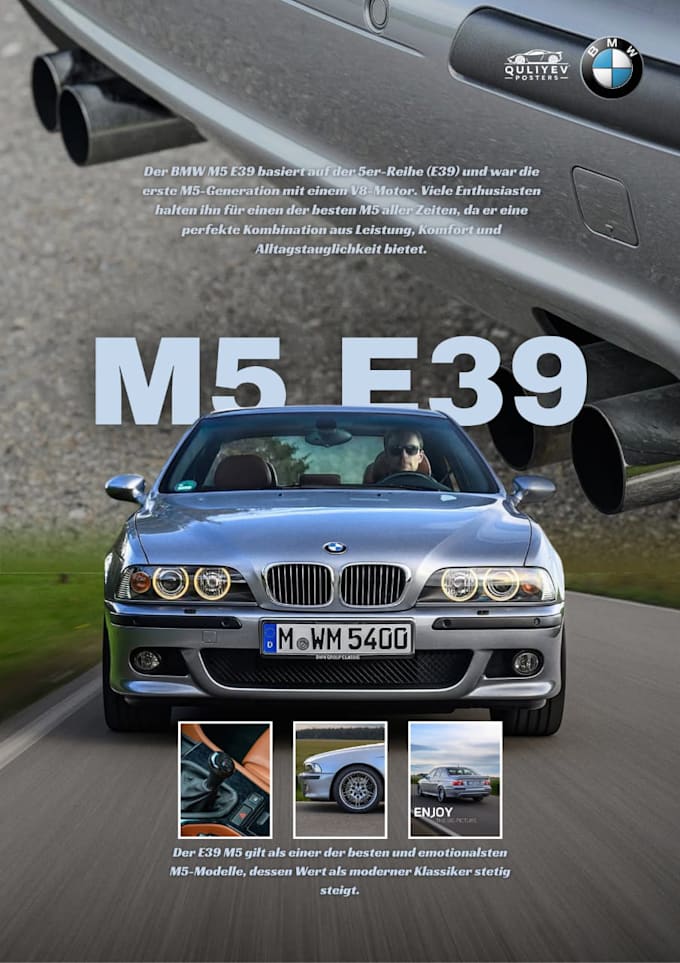 Design unique and high quality car posters for you by Quliyev_posters ...