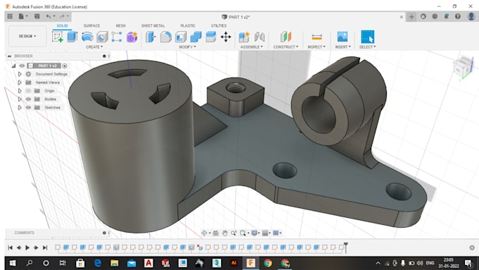 Create 3d cad models and mechanical product designs in solidworks by Bingil | Fiverr
