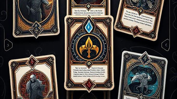 Illustrate and design stunning card games by Eric_mally | Fiverr